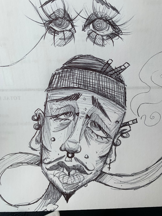 Draw and design your ideas in an alternative style by Killmartyna | Fiverr