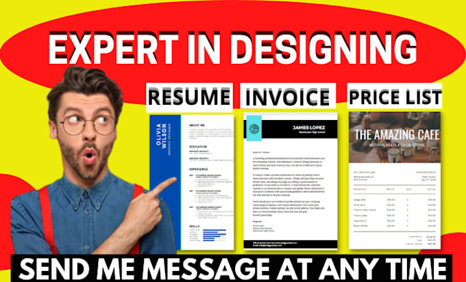 Make receipt design, invoice design and order form design by ...