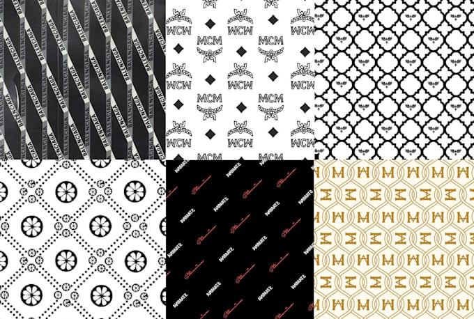 Design logo initials seamless luxury monogram patterns by Rohitrainaa ...