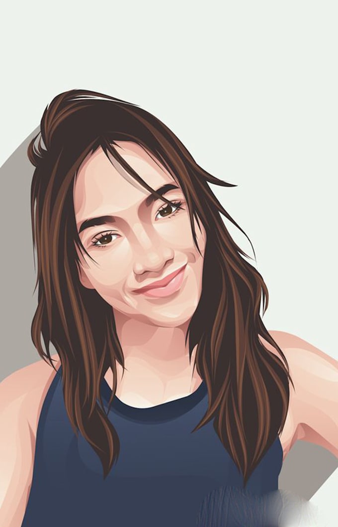 Draw a high quality vector art portrait by Jakirsir | Fiverr
