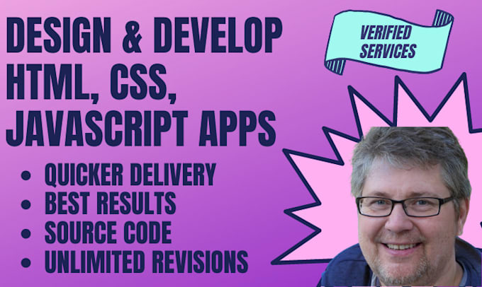 Develop Html Css And Javascript Apps By Ritchiewood1 Fiverr