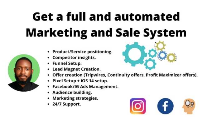 Create a full marketing and sales system for coaches and service providers by Peter_eyo | Fiverr
