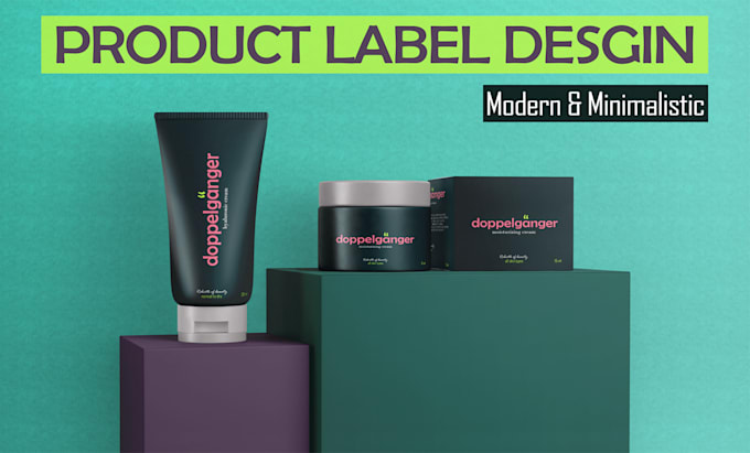 Design modern and minimalist product label design by Iqrakhandesignr ...