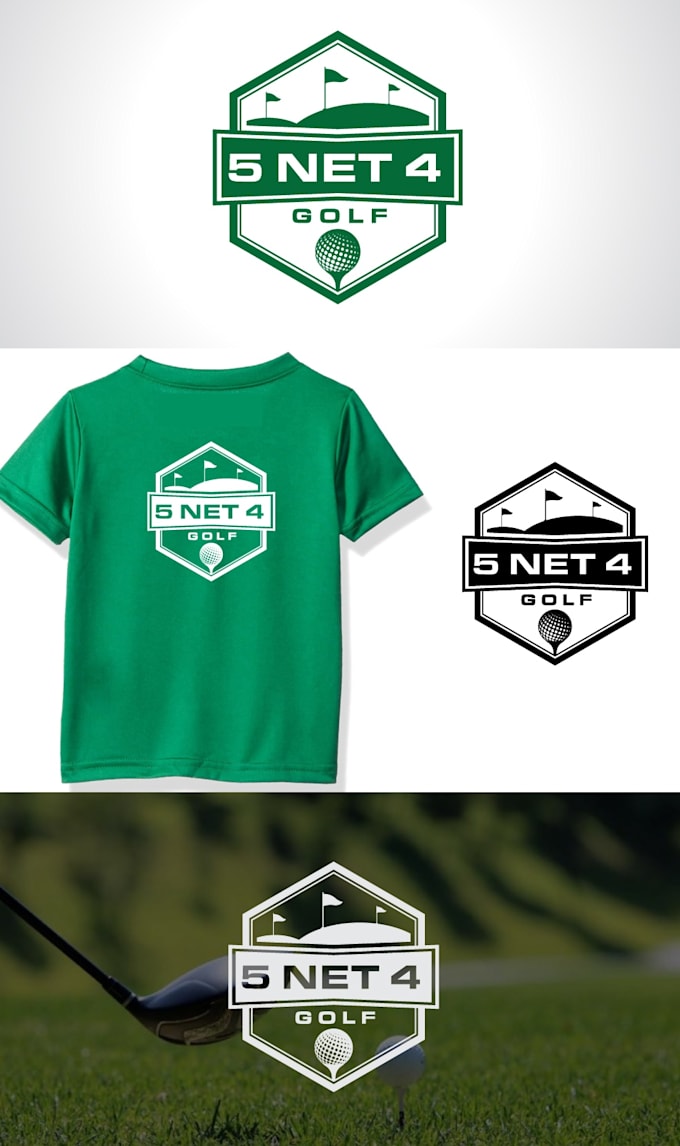 Make a high quality professional unique golf logo design by ...