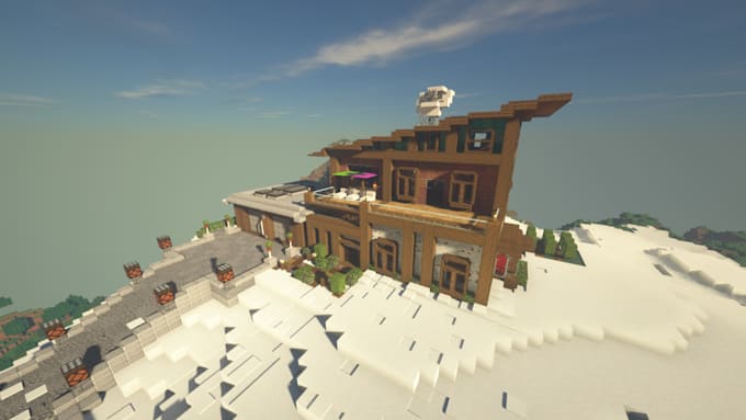 Make very detailed minecraft builds by Matfenox | Fiverr