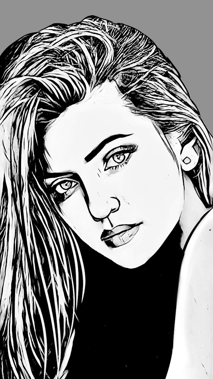 Create a detailed vector art portrait in 24 hours by Krys_studios | Fiverr