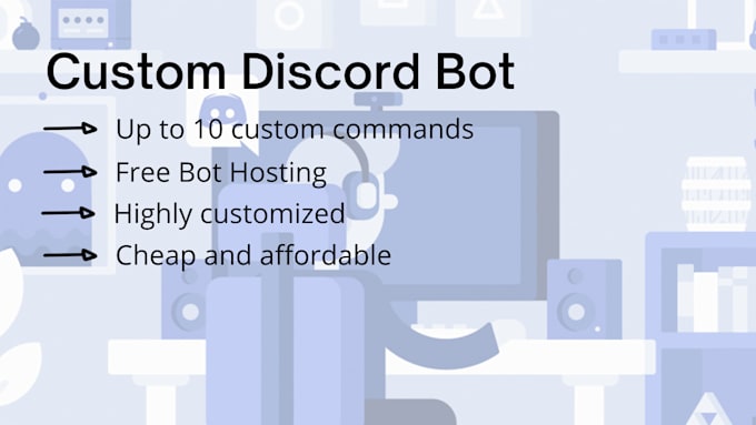 Make a custom discord bot by Tanishazad | Fiverr