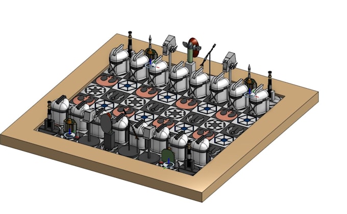 Create cad models of objects for use as decoration by Zrohloff | Fiverr