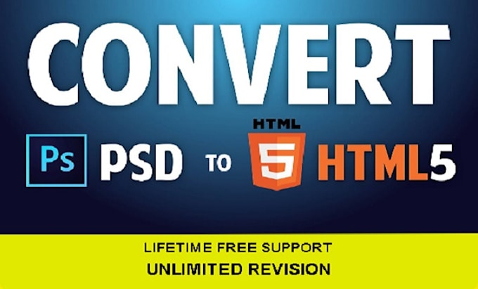 Convert psd to html psd to bootstrap sketch to html xd to html by ...