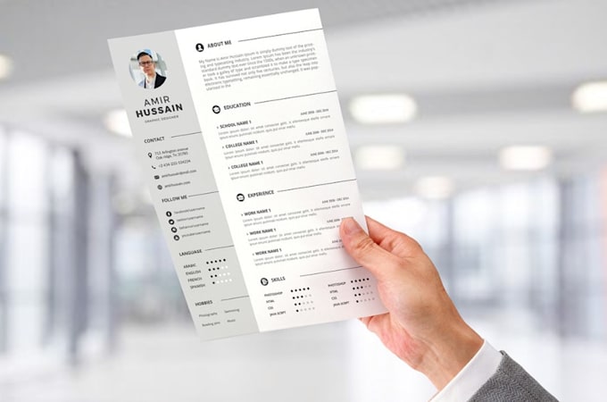 Provide professional resume writing services by Adams_stat | Fiverr