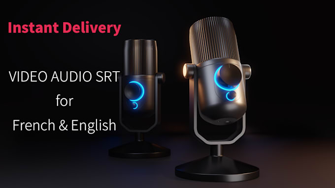 Transcribe add srt video captions subtitles french engish by Easyriver ...