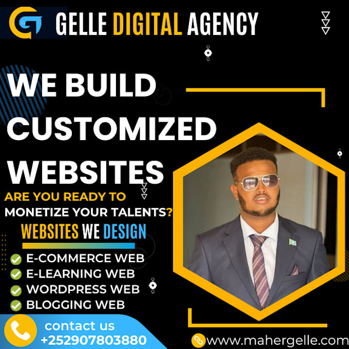 Deliver professional wordpress website design by Mahergelle20 | Fiverr