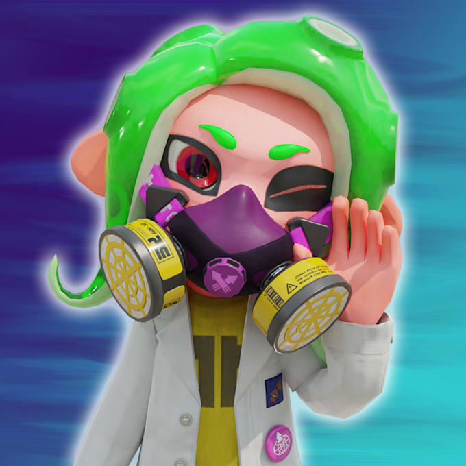Make a 3d render of your splatoon 2 character in blender by Upriz_yt ...