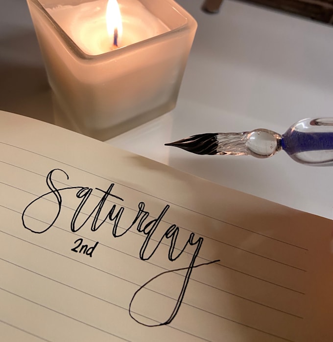 Do handwritten calligraphy letters by Fireflylife | Fiverr