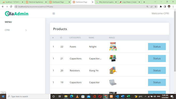 Create admin panel for your template in php by Abdulhaq110 | Fiverr