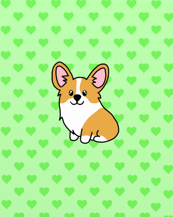 Draw a cute kawaii animal character for you by Artsy_woman | Fiverr