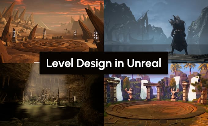 Design 3d game environment, level design and produce game trailer by ...