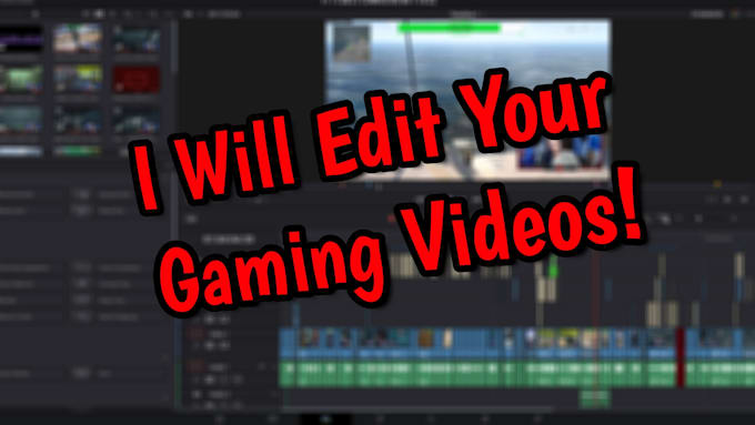 Edit your gaming footage by Alext_editor | Fiverr
