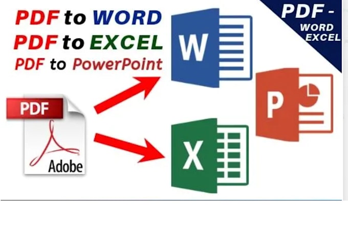 Encode pdf file to word excel accurately in a short time by Emalveda05 ...