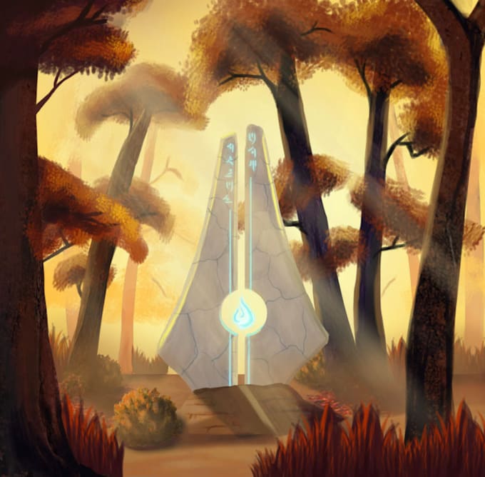 Create a good looking quite detailed game environment by Karthiaakash ...