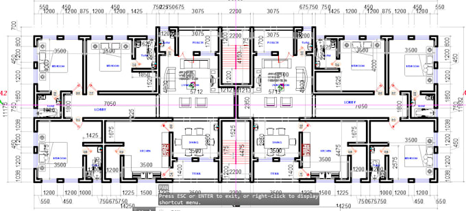 Do high quality architectural drawings by Akandefaruq | Fiverr