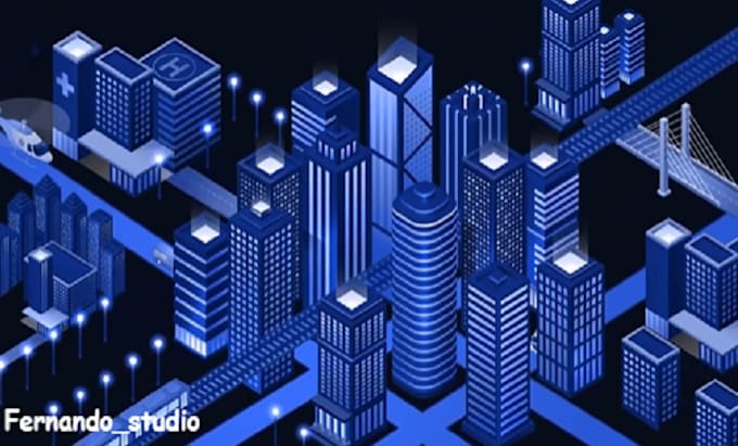 Create unique isometric animation isometric explainer video by Fernando ...