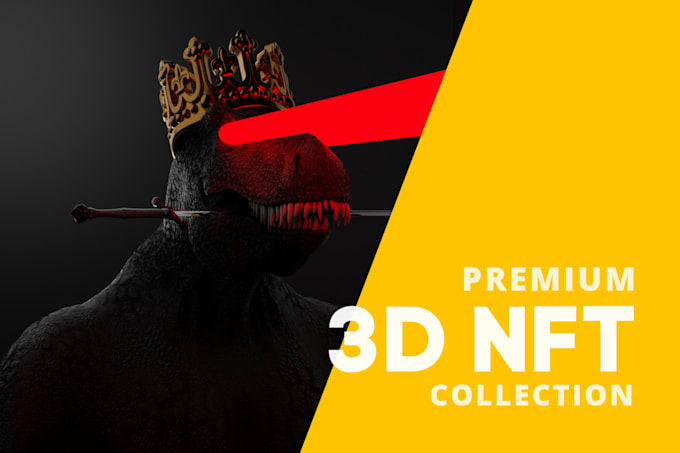 Create unique 1k 10k 3d nft art collection for opeansea by Steve_verg | Fiverr