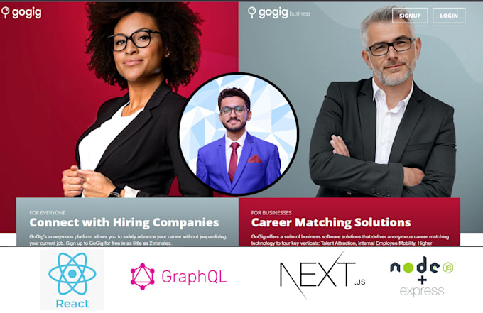 Develop react js, next js web application for you by Sufyankhatri | Fiverr