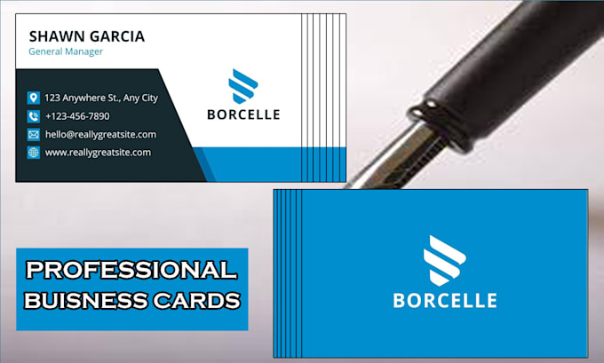 Provide professional business card design services by Maheerirsa | Fiverr