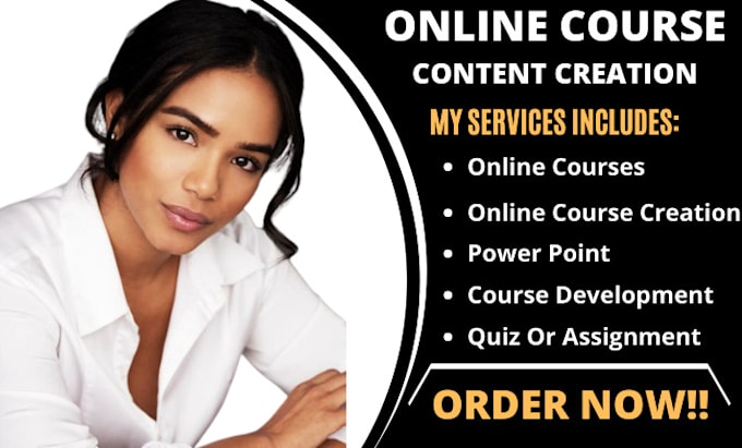 Write online course content, course creation, course development ... Write online course content, course creation, course development ...