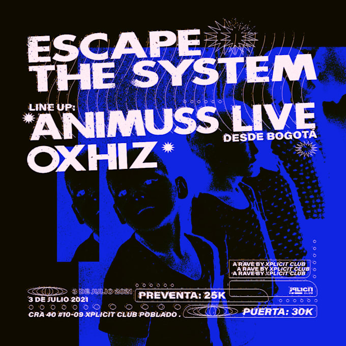 Design an alternative music poster event by Room512 | Fiverr