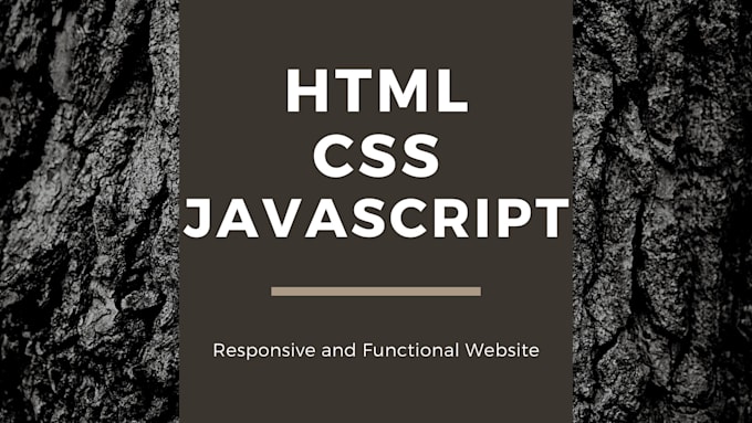 Create a functional website, html css javascript by Reno_1 | Fiverr