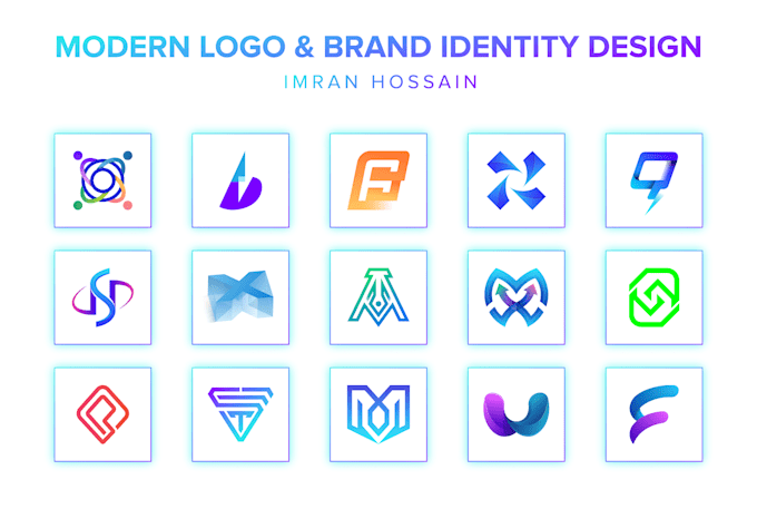 Design modern initial letter logo and brand guidelines by Imran161308 ...