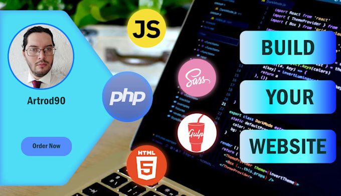 Build your webapplication, full responsive using php backend by Artrod90 | Fiverr