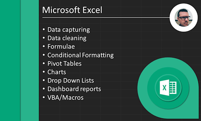Excel formulae, data capturing, charts, macros by Lab_83 | Fiverr