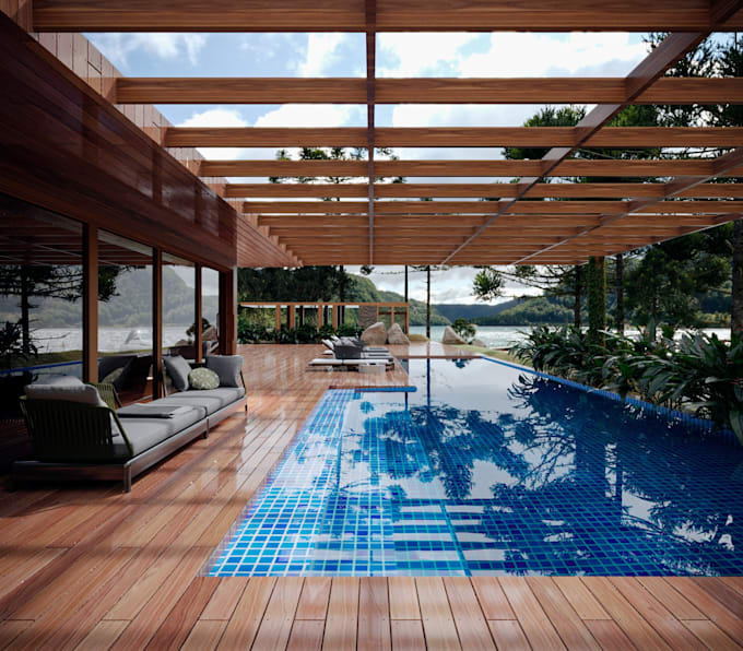 Archviz realistic rendering for interiors and exteriors and ...