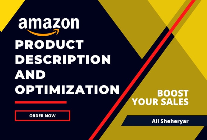 Write seo optimized amazon product listing description by ... Write seo optimized amazon product listing description by ...