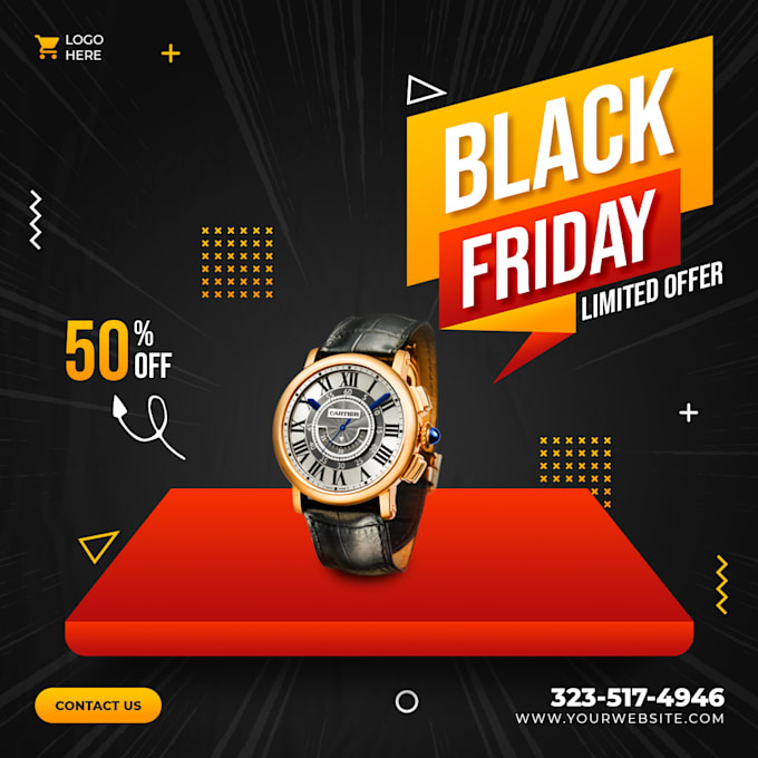 Design professional social media poster by Ahoque_studio | Fiverr