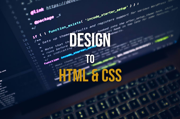 Format yours web designs to html and css by Monczuss | Fiverr