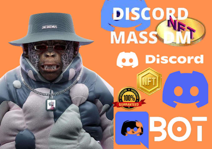 Do 100k discord mass dm, nft discord mass dm, discord mass dm bot by Adedunni_dm | Fiverr
