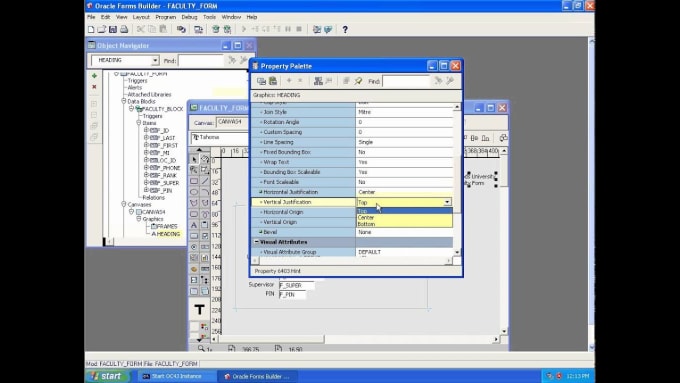 Develop oracle forms, reports, sql queries and plsql coding by ... Develop oracle forms, reports, sql queries and plsql coding by ...