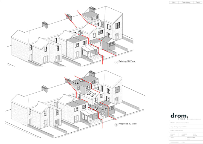 Do your council planning drawings by Dromstudio | Fiverr