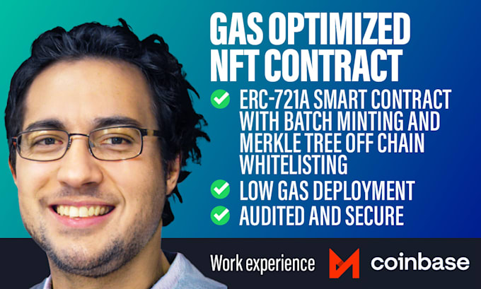 Develop a gas optimized nft minting smart contract by Monetasolutions | Fiverr