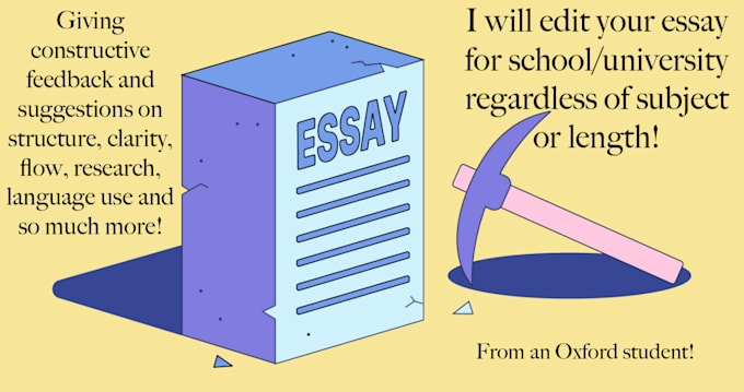 Heavily edit your academic essay by Alexisforer | Fiverr