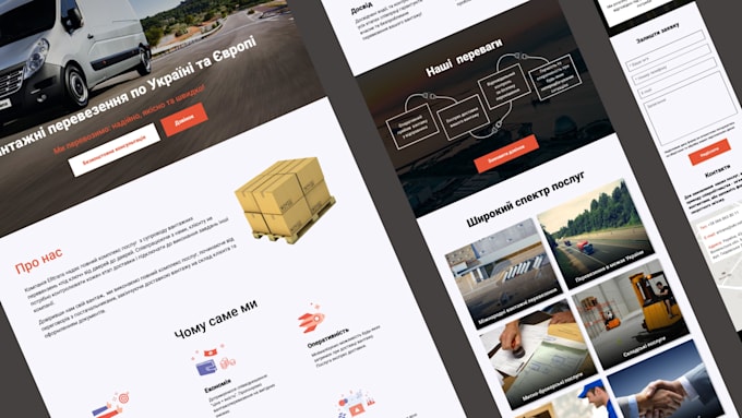 Make design incredible website or landing page by Aikow_studio | Fiverr