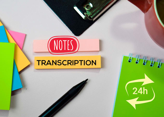 Transcribe handwritten and scanned notes to a word file by ...