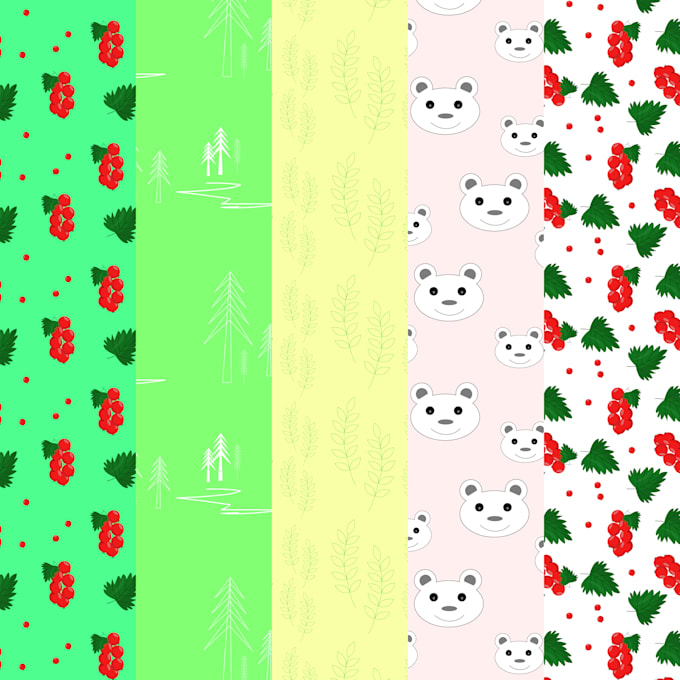 Seamless, repeating vector pattern for textile, background by More ...