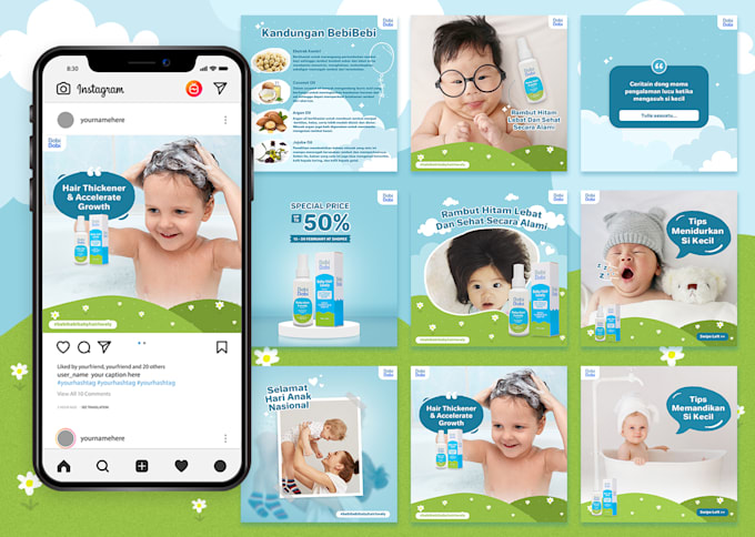 Design professional instagram content by Payodastudio | Fiverr