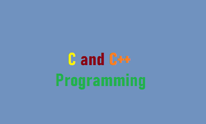 Do c and cpp programming by Mamkb1995 | Fiverr