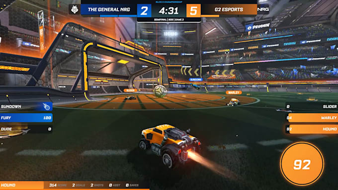 Create a rocket league tournament overlay for streaming by ...